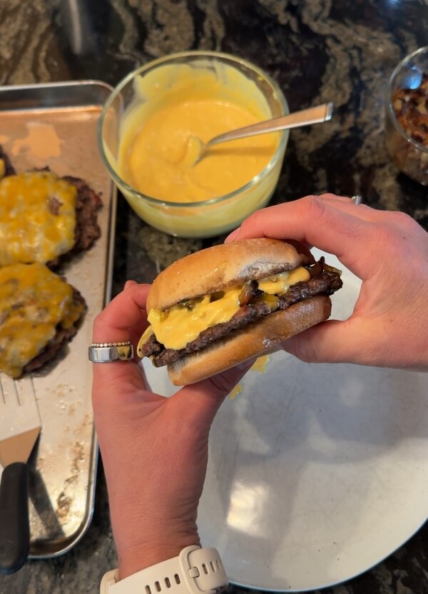 Smash Burgers with an Epic Sauce - Happy Home Alaska